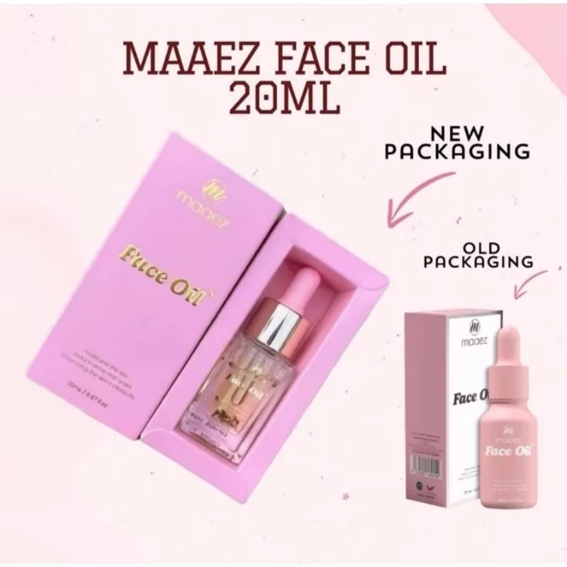 MAEZ MAAEZ FACE OIL 20ml | Shopee Malaysia