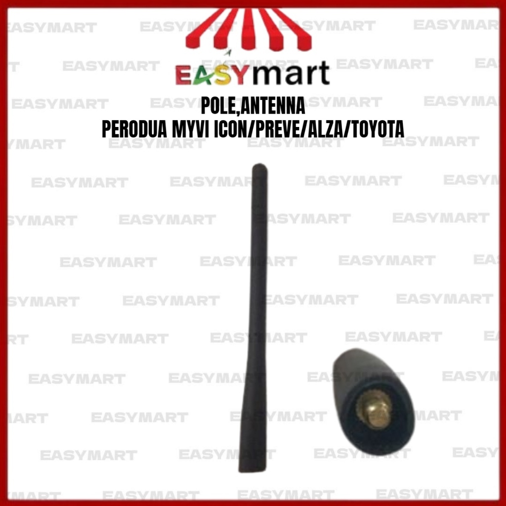 PERODUA MYVI LAGI BEST MYVI ICON ALZA Toyota Mpv Proton Preve Antenna Rod Roof Assy Radio Antena ...