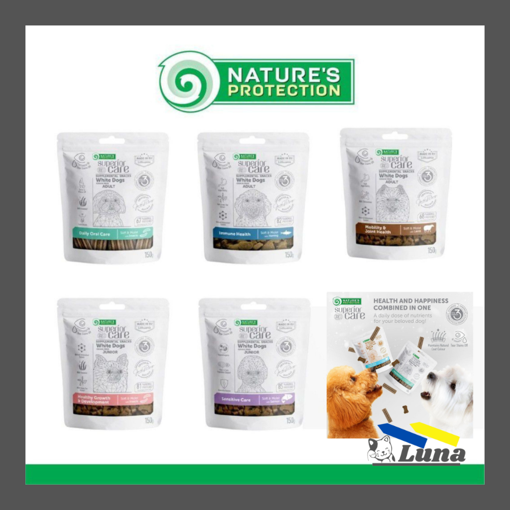 Nature's Protection White Dog Snacks Superior Care Series Nature's ...