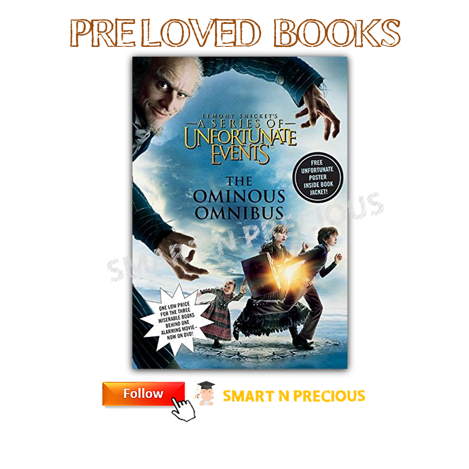 Preloved Hardcover 3-in-1 Book 1-3 Lemony Snicket's A Series of ...
