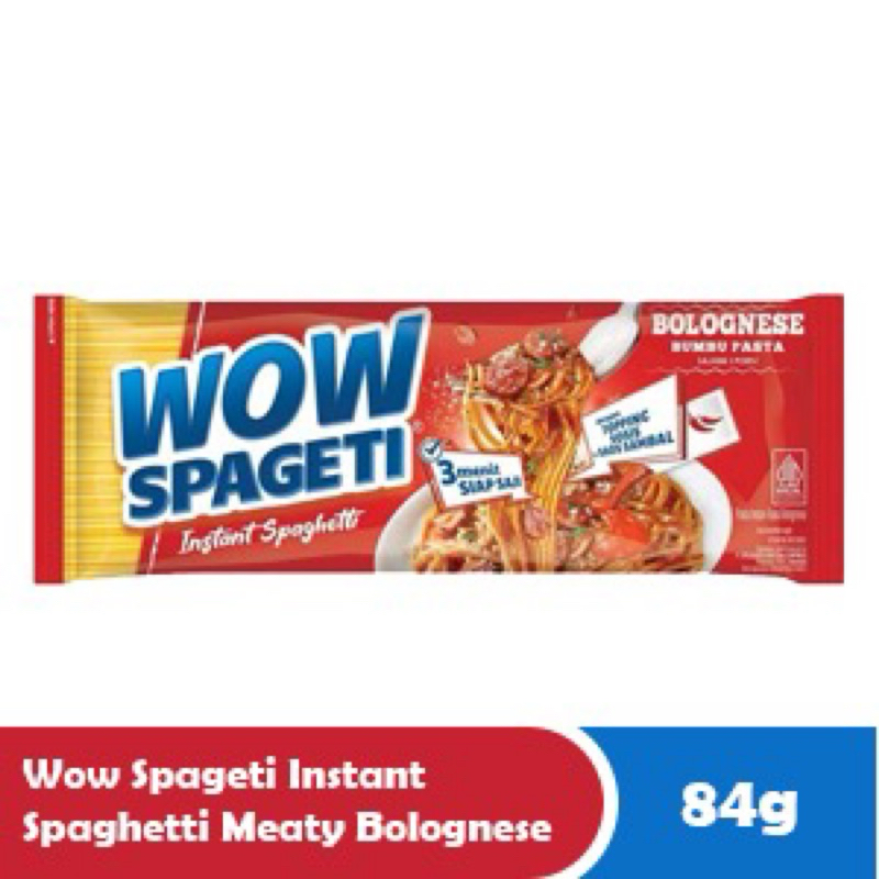 Instant Spaghetti Wow Spaghetti Indonesia | Shopee Malaysia