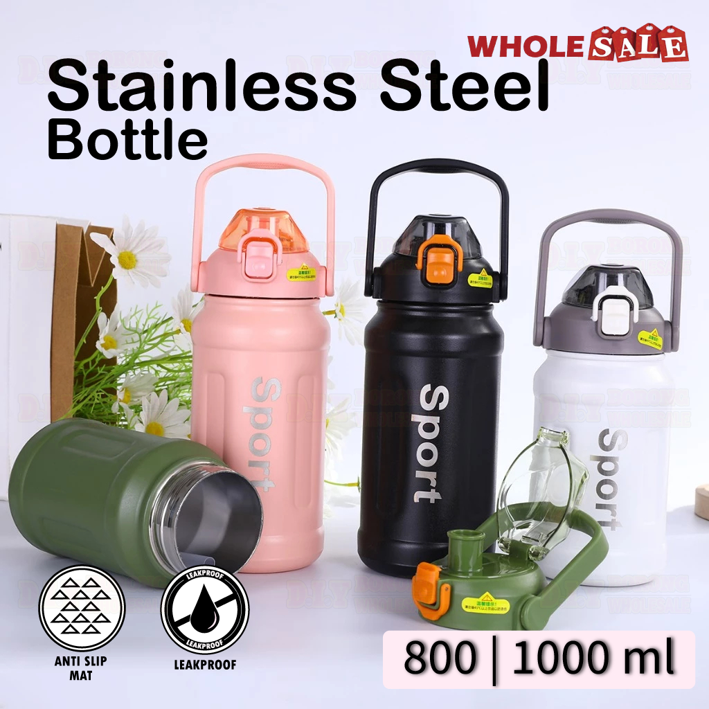 Sport Tumbler SUS 316 Stainless Steel Bottle Thermos Vacuum Flask Besar ...