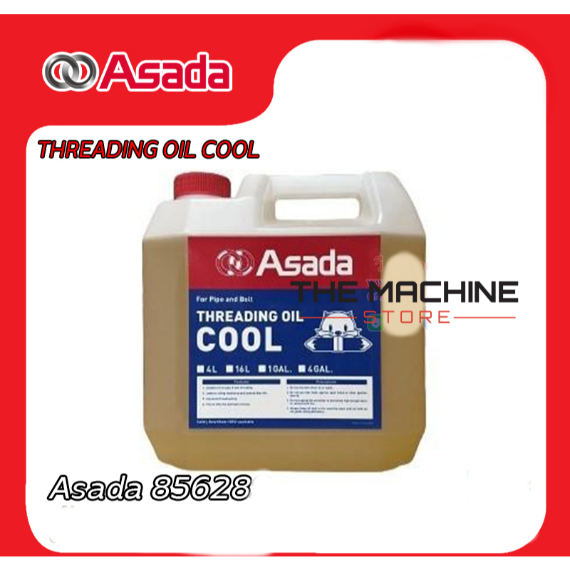 MADE IN JAPAN Asada Pipe Threading OIL 4 Liters (Cool) Minyak Mesin ...