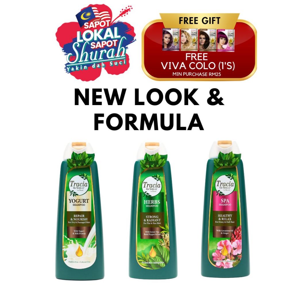Tracia O2 Shield Shampoo (320ml) | Shopee Malaysia