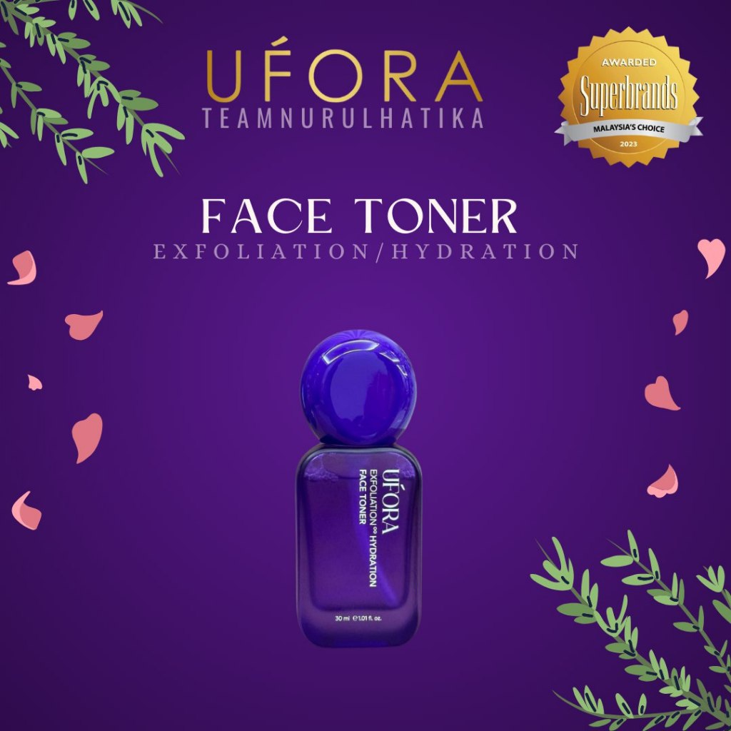 🍁READY STOCK🍁UFORA EXFOLIATION HYDRATING TONER 30ML | Shopee Malaysia