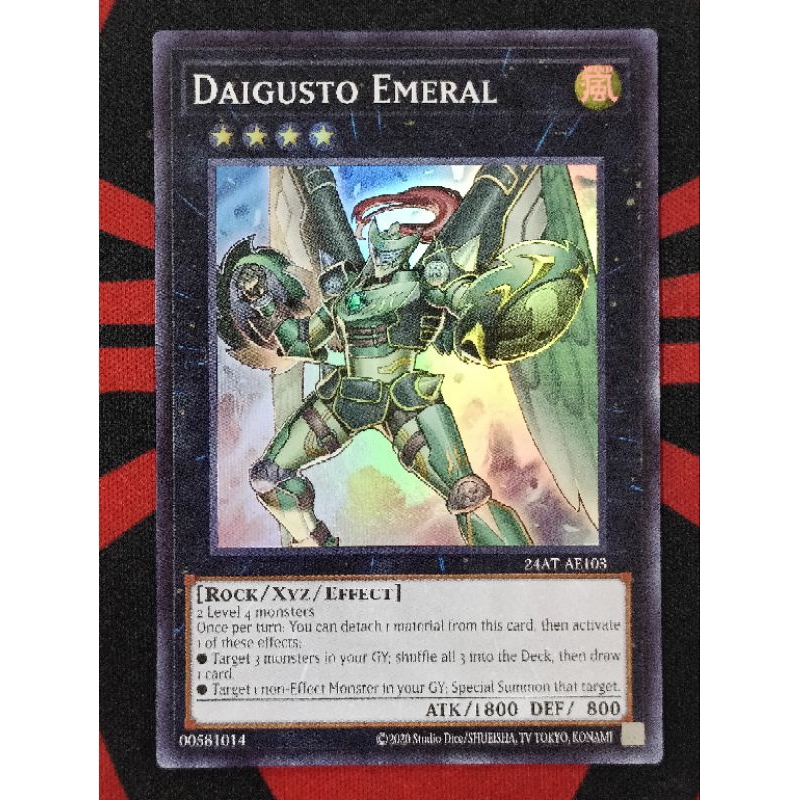 YUGIOH KONAMI 24AT-AE103 Daigusto Emeral (Super Rare) | Shopee Malaysia