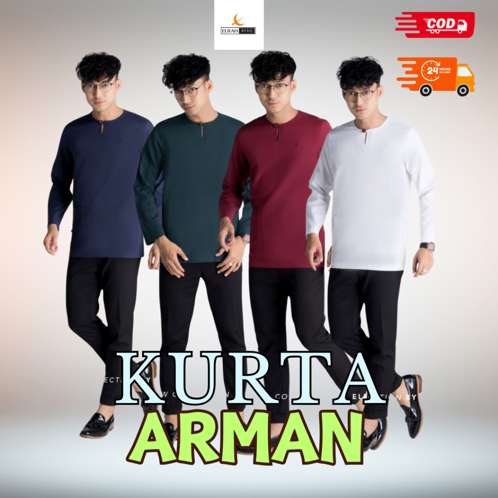 ELRAH EXCLUSIVE PROMO KURTA ARMAN | SESUAI UNTUK RAYA & TUNANG & OFFICE ...