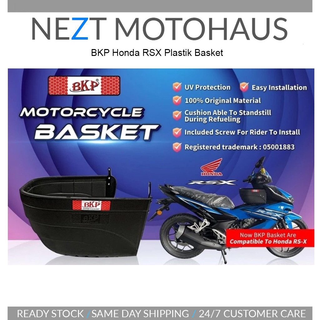 BKP Honda RSX / RS150 V1 V2 Plastik Basket Bakul | Shopee Malaysia