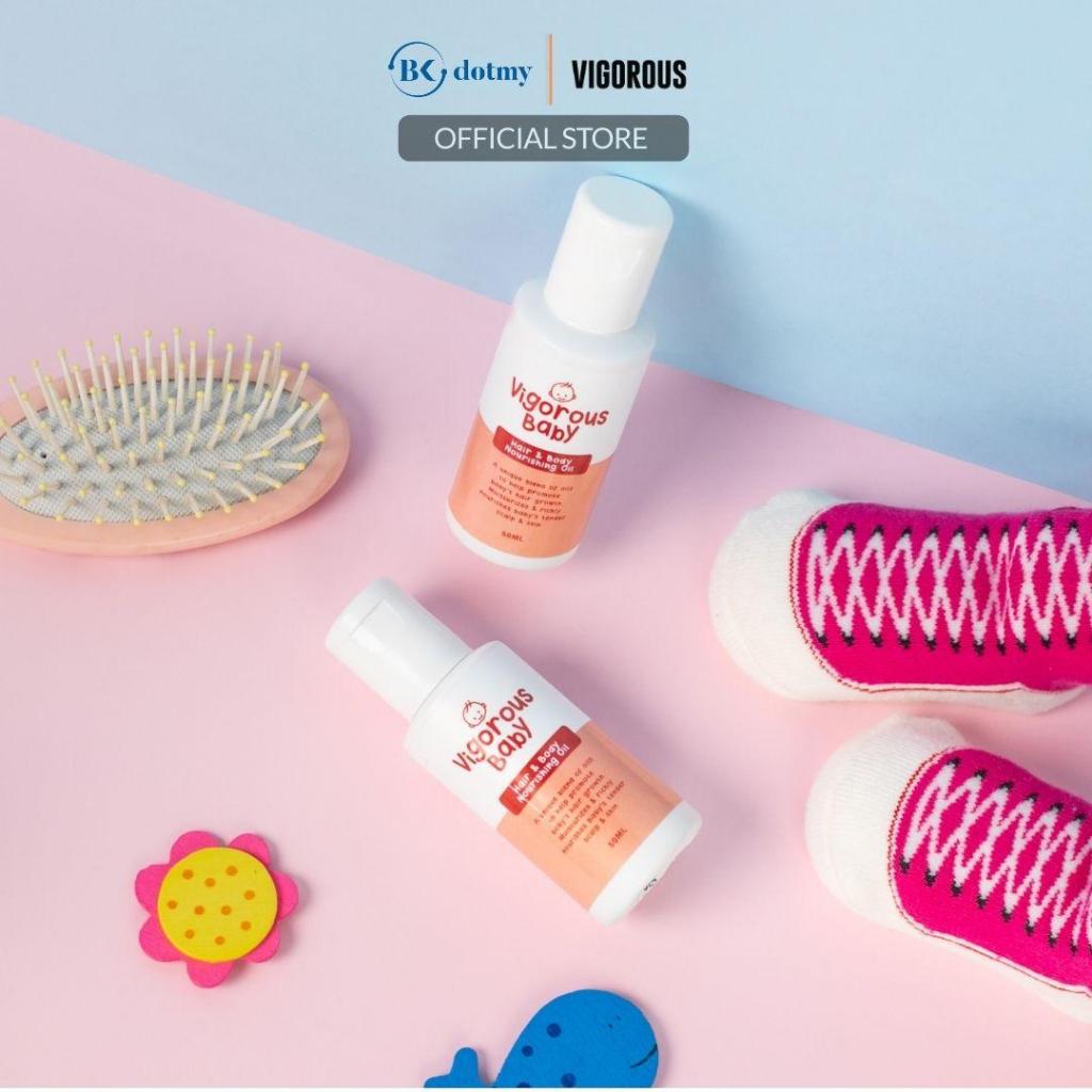 【BKDOTMY HQ】VIGOROUS baby & kids ( hair n body nourishing oil ) by ...