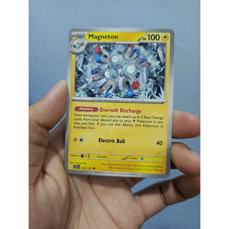 Pokemon TCG Magneton Surging Sparks | Shopee Malaysia