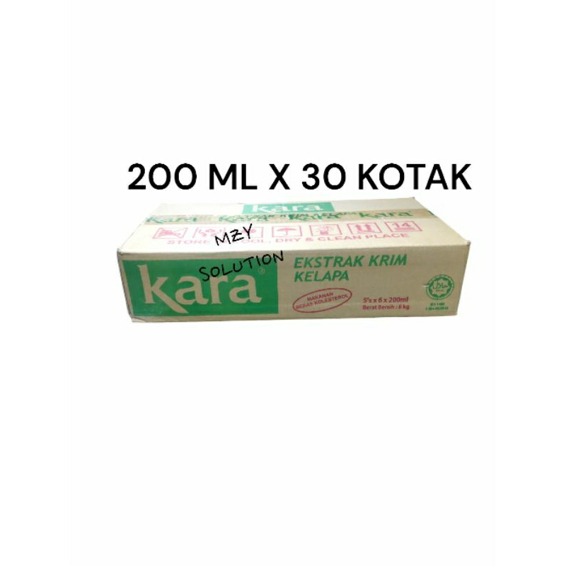 SANTAN KARA EKSTRAK KRIM KELAPA COCONUT CREAM EXTRACT 200 ML X 30 KOTAK | Shopee Malaysia