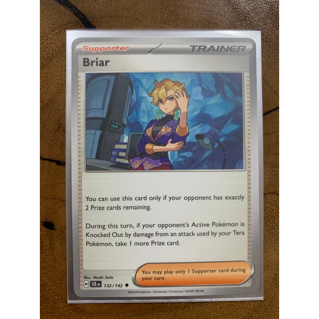 Briar 132/142 Pokemon TCG | Shopee Malaysia