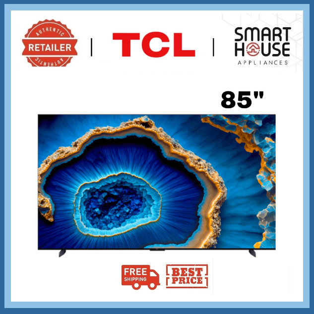 FREE SHIPPING !! TCL C755 85 inch QD Mini LED Google TV 85C755 | Shopee Malaysia
