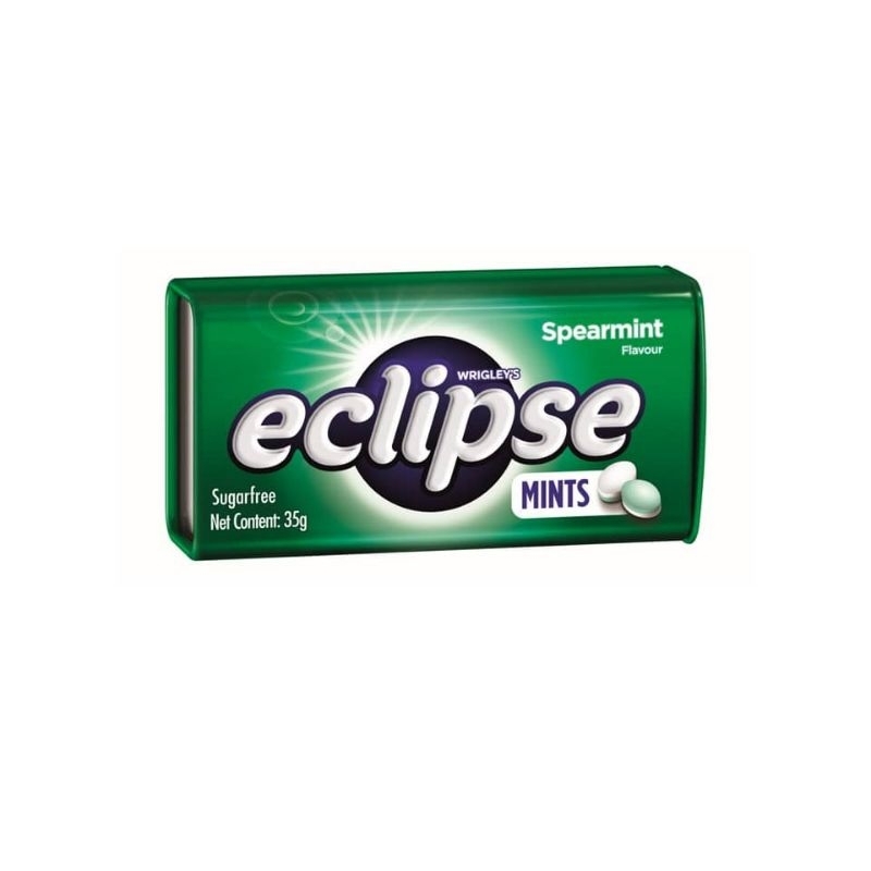 ECLIPSE MINTS SPEARMINT 35G | Shopee Malaysia