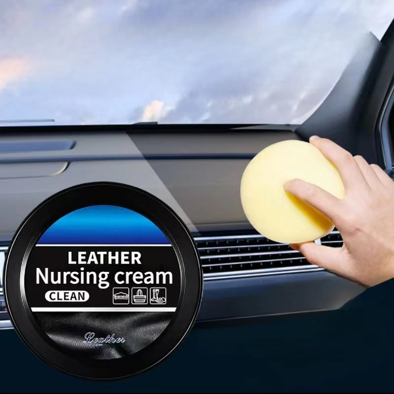 Car genuine leather seat maintenance paste, interior maintenance paste ...