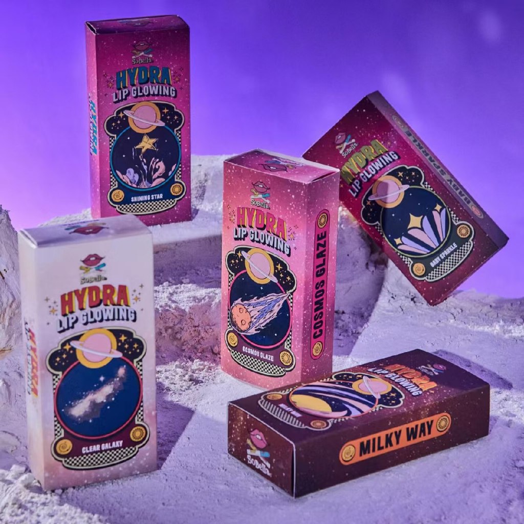 🍀READY STOCK🍀 SOBELLA HYDRA LIP GLOWING GALAXY EDITION LIPGLOSS ...