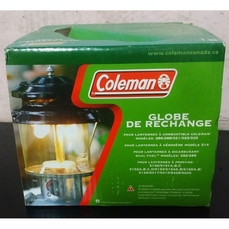 Coleman Globe Replacement Pressure Lantern Kerosene Kaca Lampu Pam ...