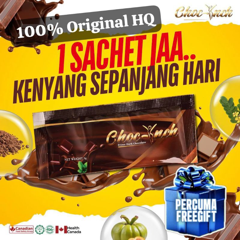 [READY STOCK] CHOC INCH Original HQ | Slimming Supplement Kurus | Ubat ...