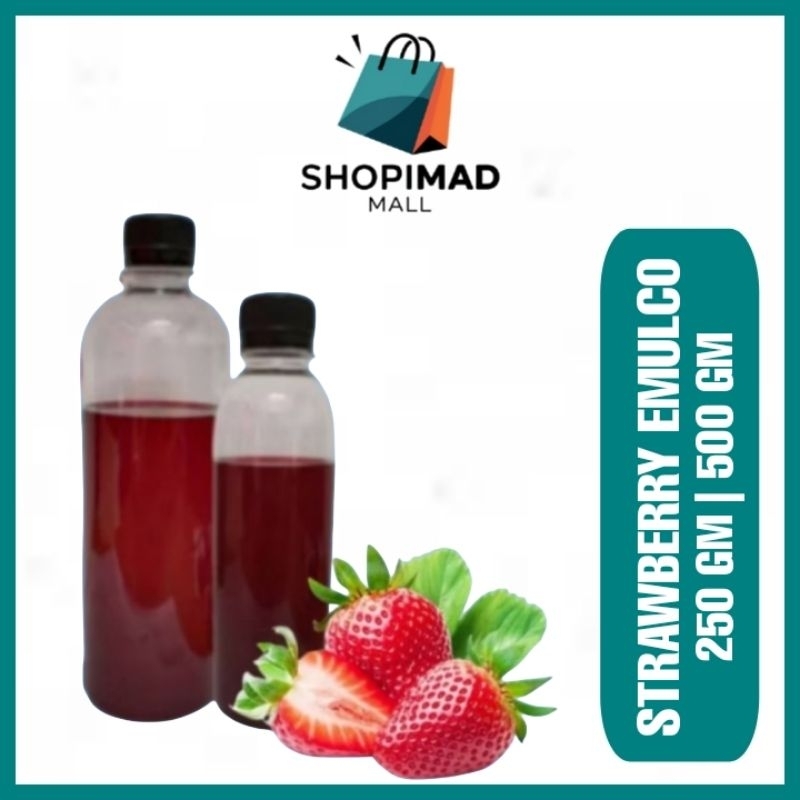 STRAWBERRY EMULCO | STRAWBERRY PASTE | PERISA STRAWBERRY | BAKING ...