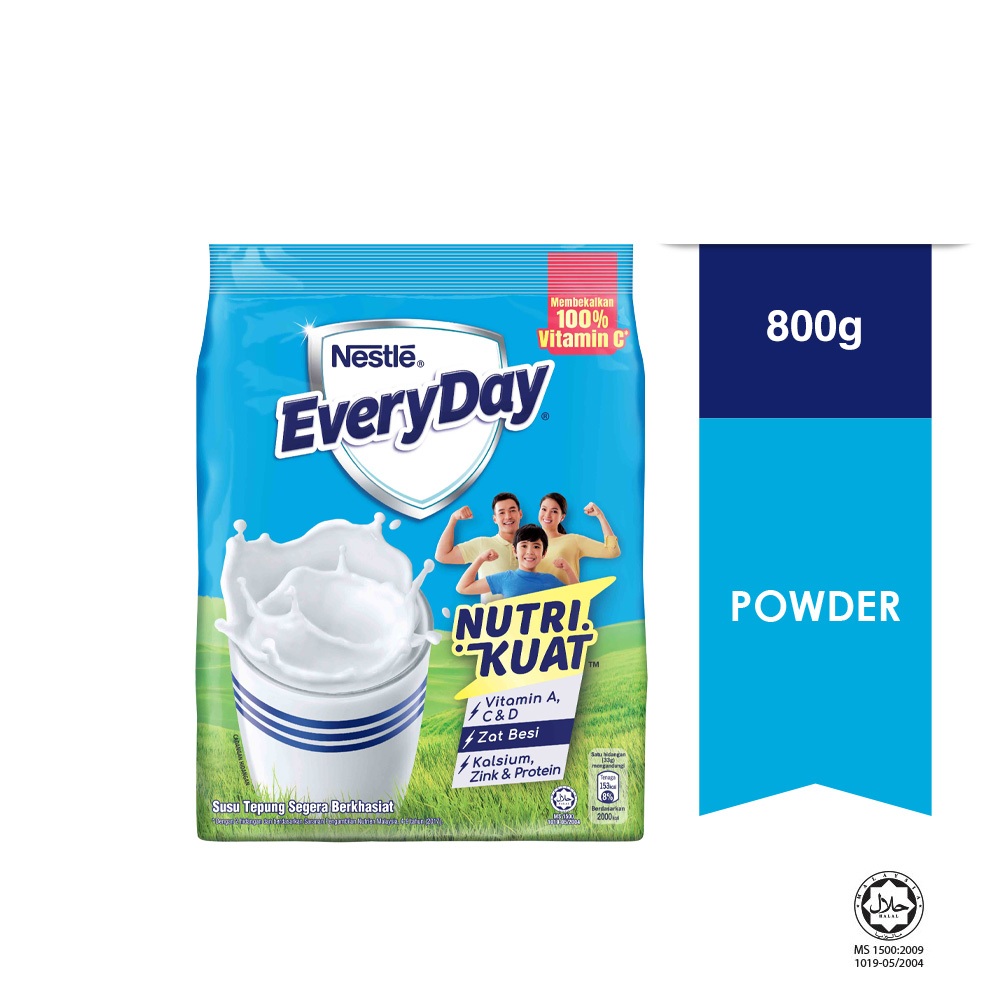 NESTLE EVERYDAY Milk Powder Softpack 800g Bundle of 3/9 | Shopee Malaysia