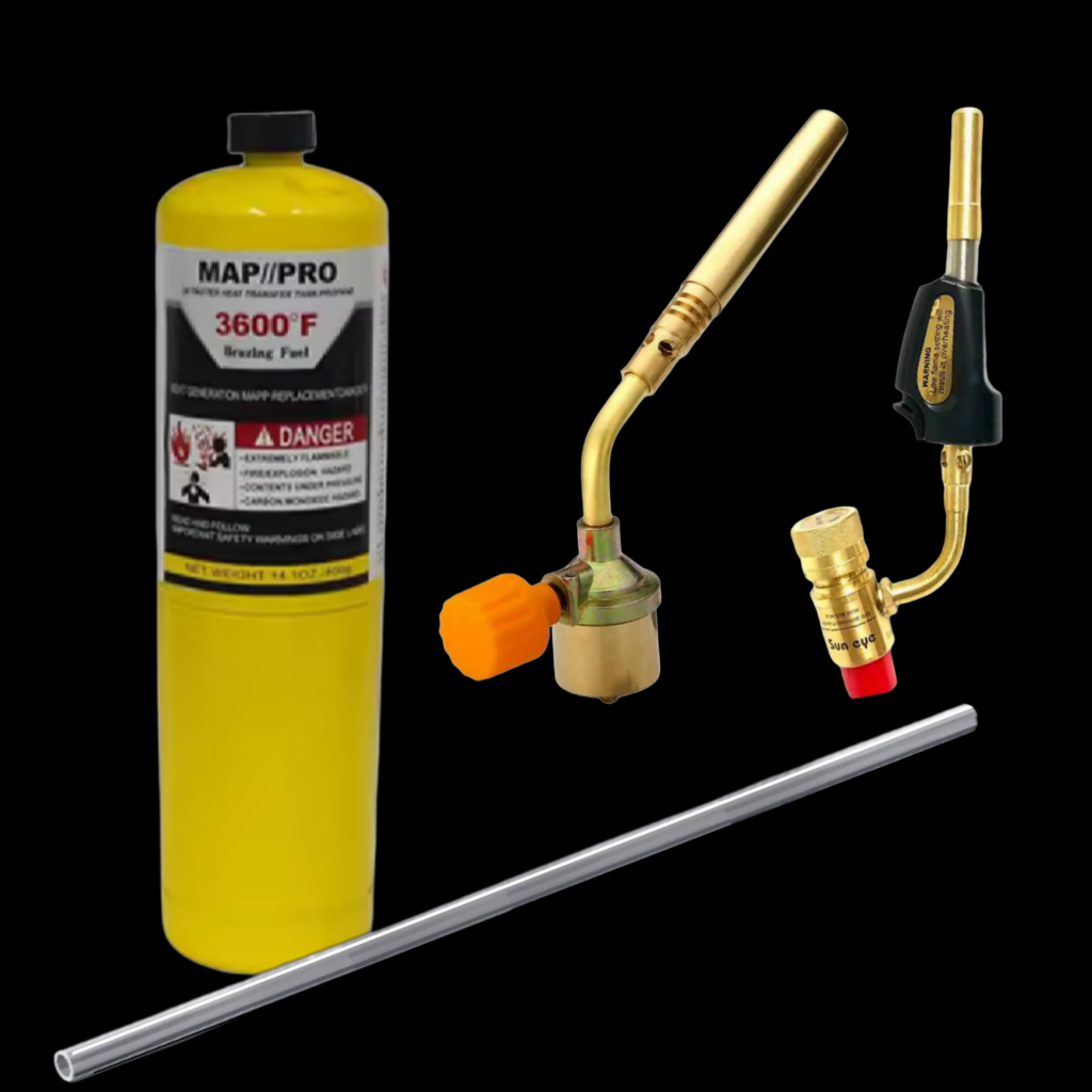 [POPAI] MAPP Gas Cylinder 3600F (14.10z)Soldering Propane Single Torch ...