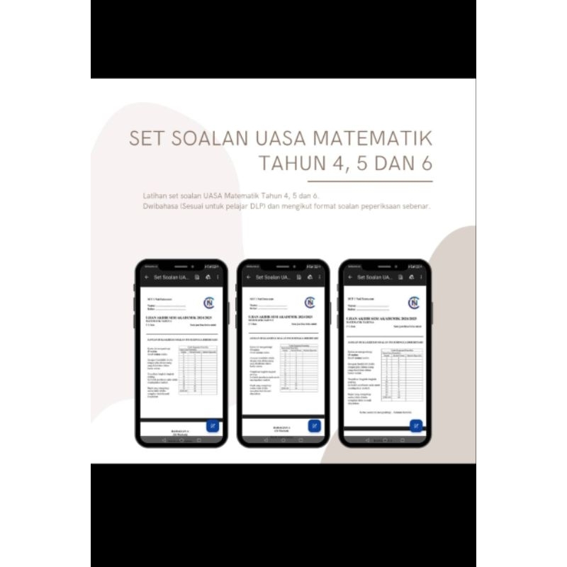 SOALAN UASA TAHUN 4 MATEMATIK (Pdf) | Shopee Malaysia