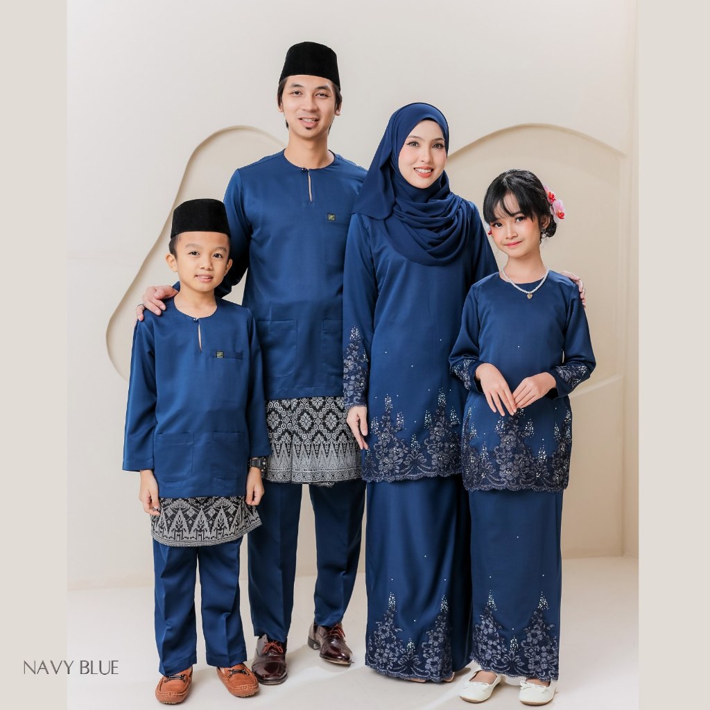 Baju Kurung Damara Dan Baju melayu teluk Belanga Dewasa Dan Budak Warna ...