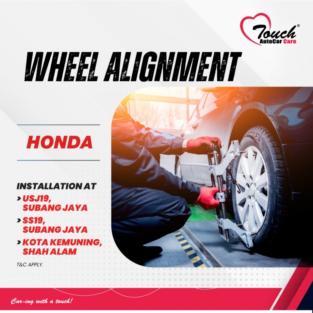 Wheel Alignment Honda (With Installation) | Shopee Malaysia