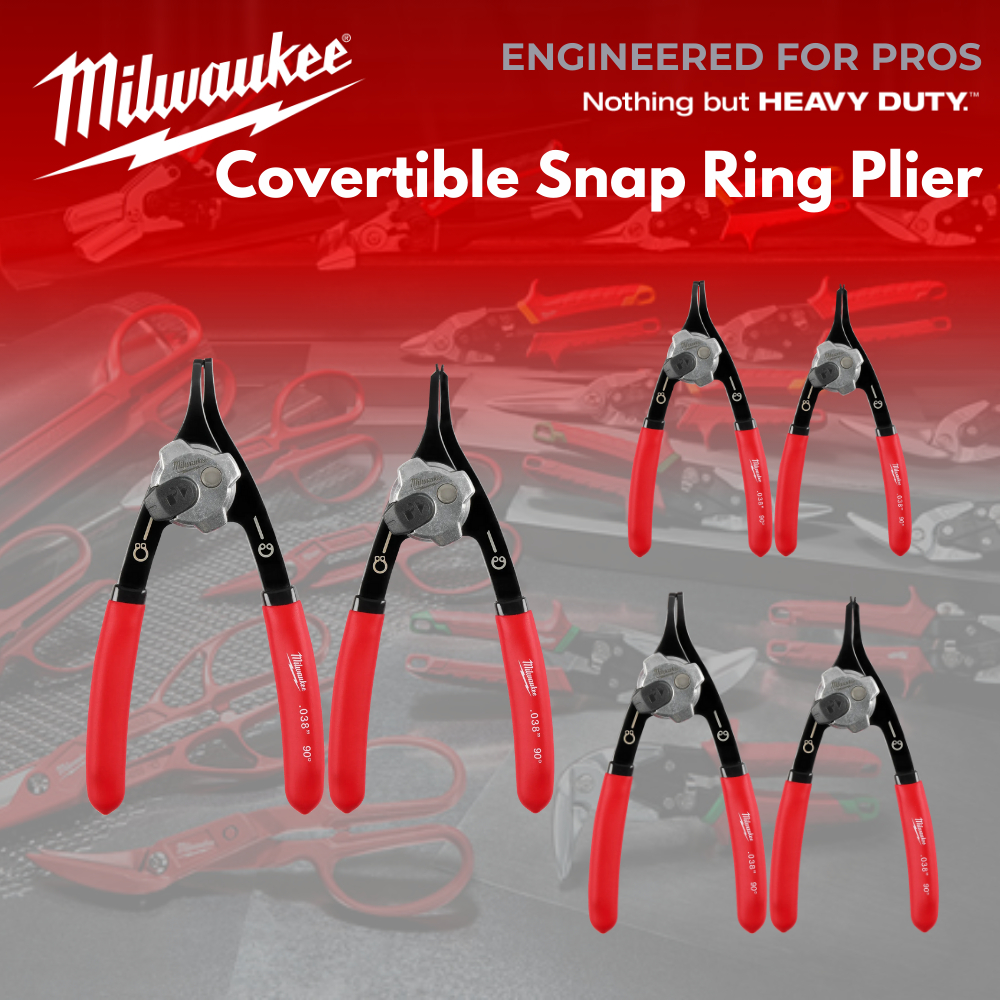 Milwaukee Convertible Snip Ring Plier Small, Medium and Big [100% ...