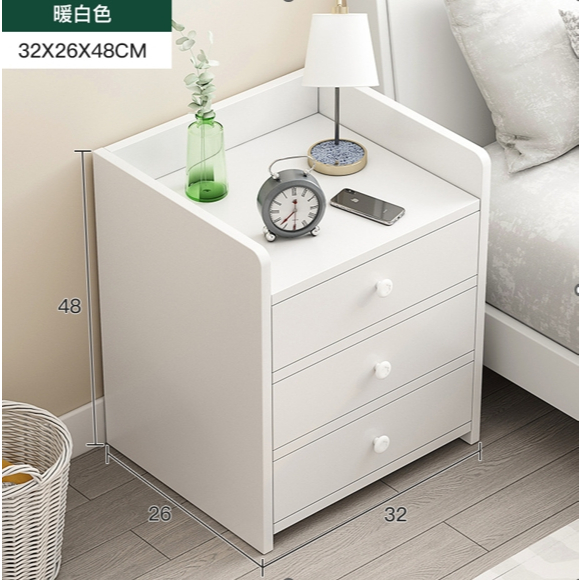 Beside Bed Table With Drawer Mini Side Bed Table Almari Kecil Untuk ...