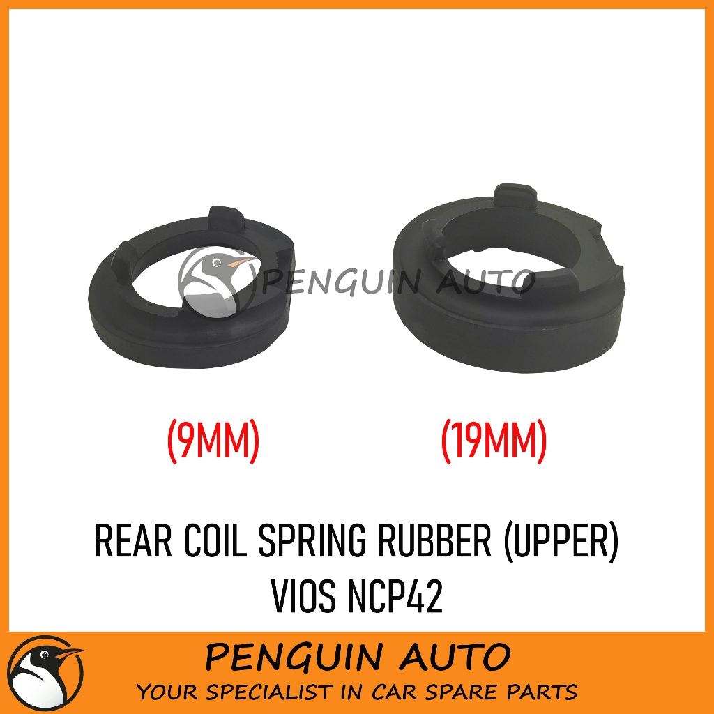 TOYOTA VIOS NCP42 REAR COIL SPRING RUBBER UPPER 48257-52010 | Shopee ...