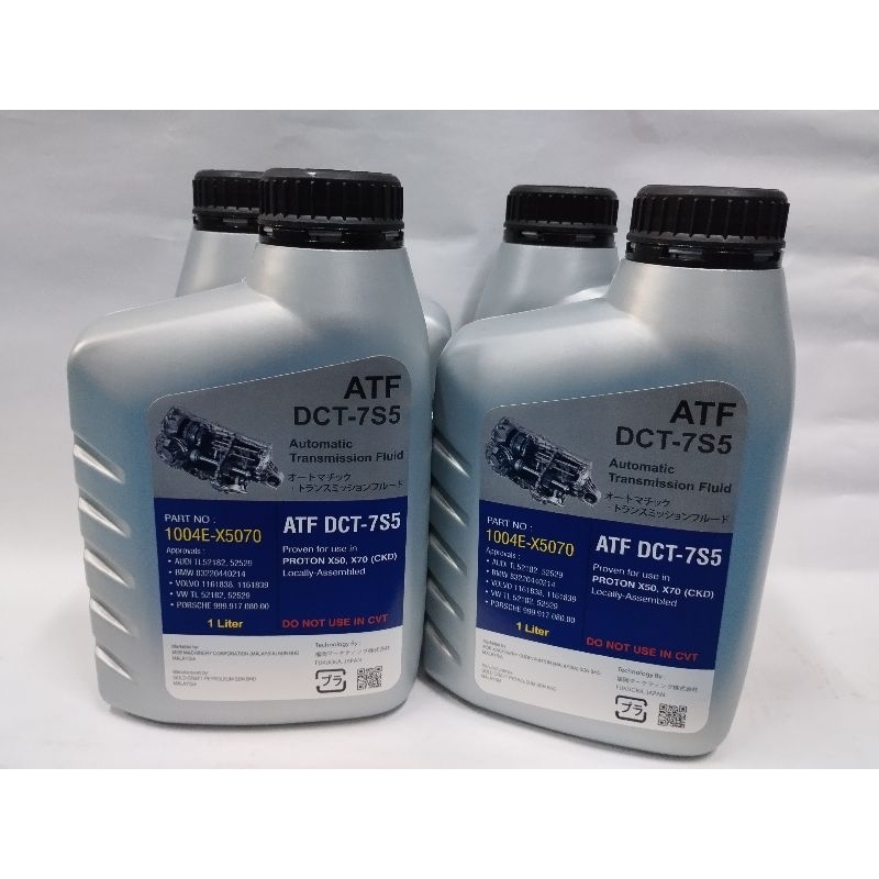 ATF DCT-7S5 TRANSMISSION FLUID (1L ) PROTON X50 X70 (CKD) AUTO OIL | Shopee Malaysia
