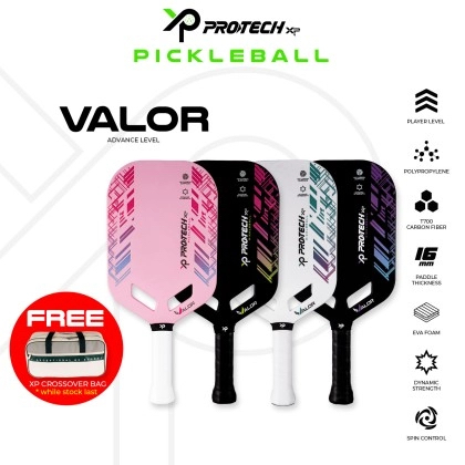 Protech Pickleball Paddle Valor ( FREE PROTECH SLING DUFFLE BAG ...