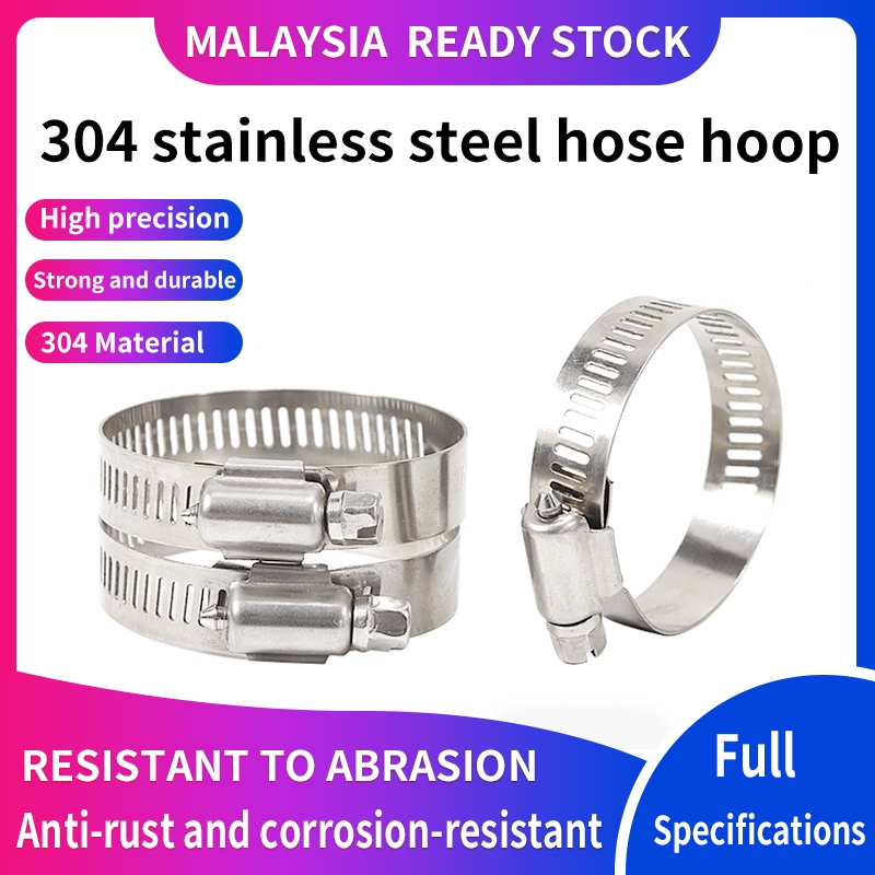 304 Stainless Steel Hose Clip Hose Clamp Klip Samco Hose Clip Radiator ...