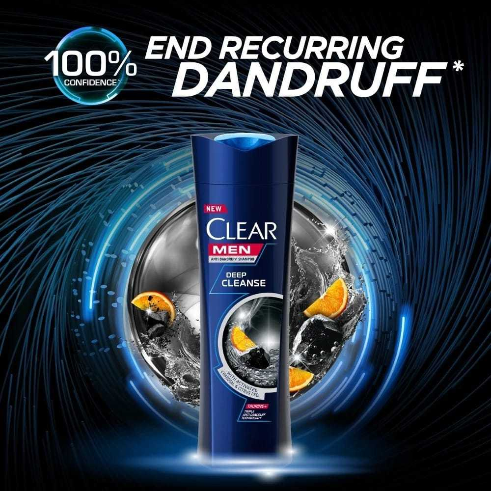 Clear Men Shampoo (Deep Cleanse) - 315mL | Shopee Malaysia