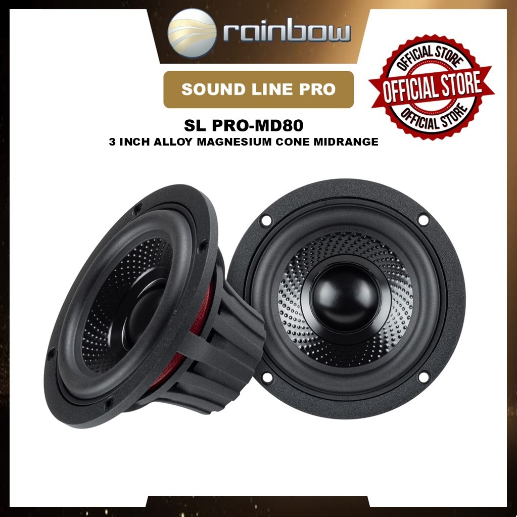 Rainbow Audio | Car Audio 3 Inch Midrange Speakers | Sound Line Series ...