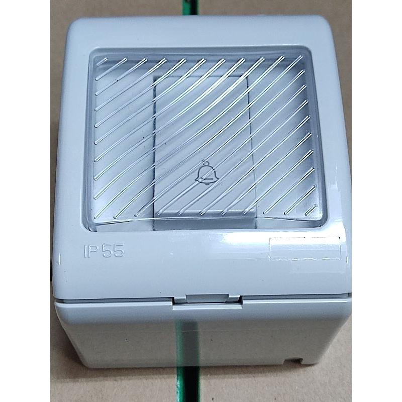 OPS 1 GANG WEATHERPROOF BELL PUSH BELL SWITCH | Shopee Malaysia