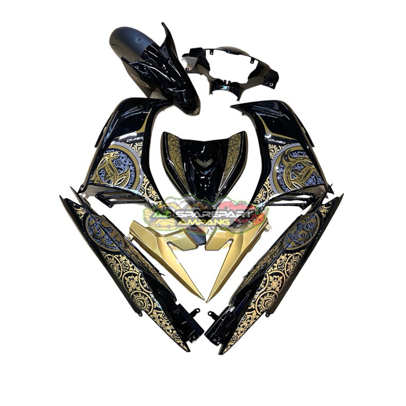 COVERSET HLY LC V2 V3 V4 BATIK GOLD | Shopee Malaysia