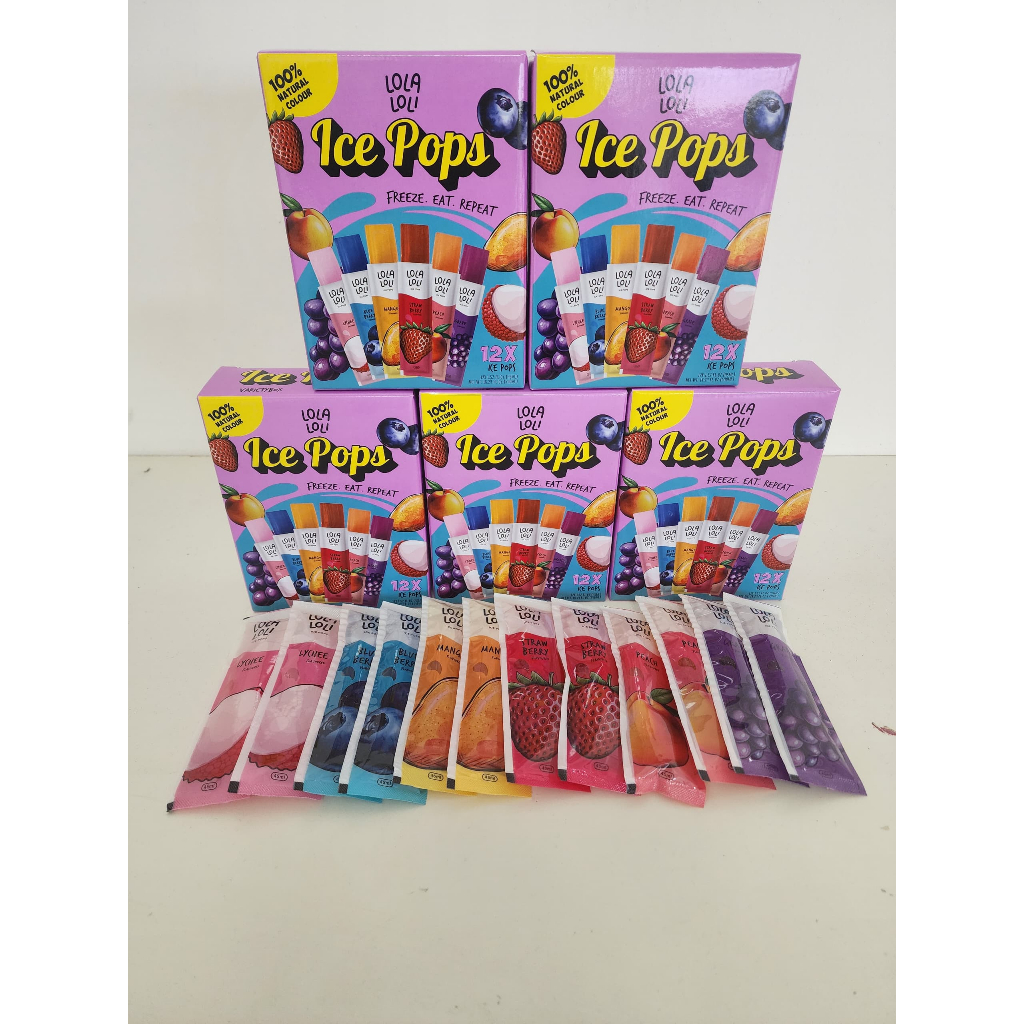 Lola Loli Ice Pops - 5 Variety Box | Shopee Malaysia