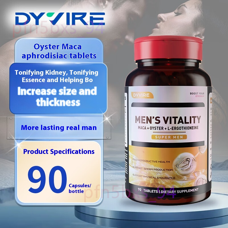 DYVIRE MEN'S VITALITY (MACA + OYSTER + L-ERGOTHIONEINE) 90 Tablets | Shopee Malaysia