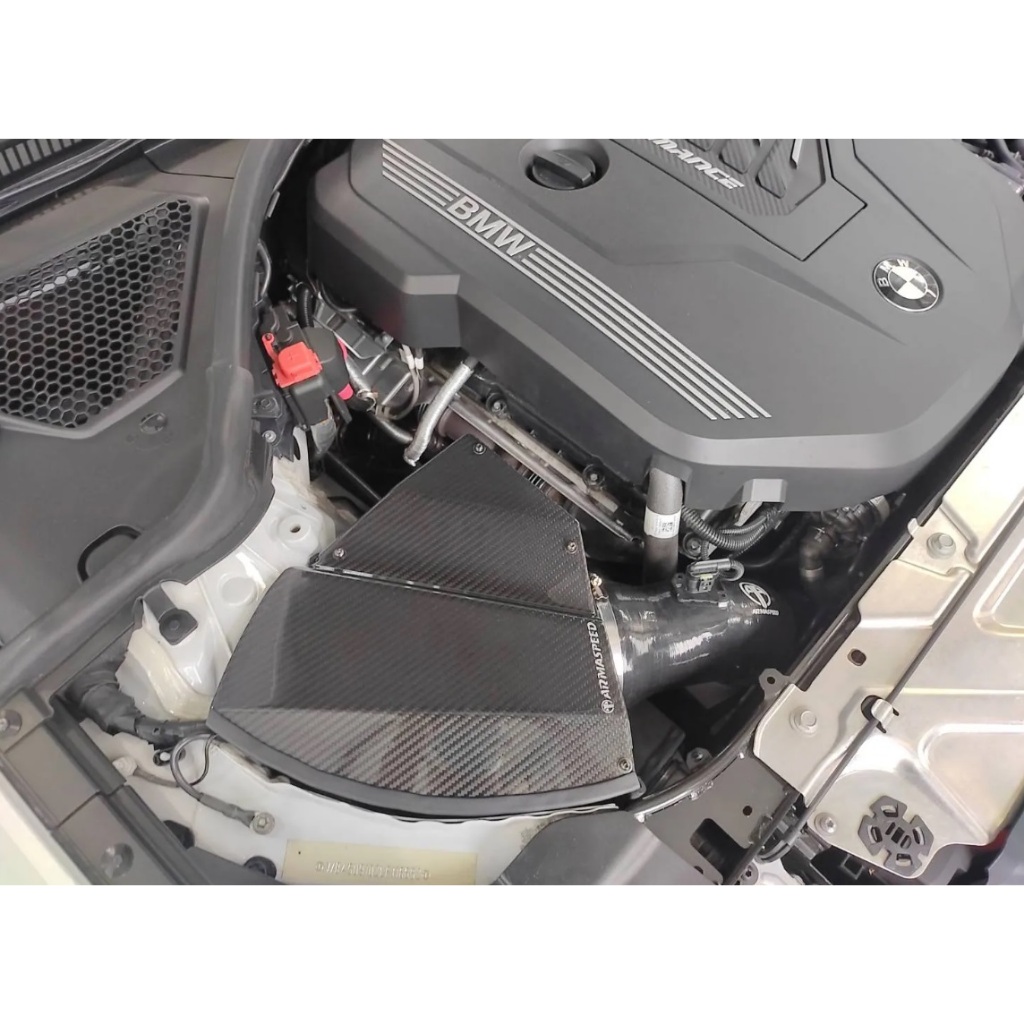 ARMASPEED Intake BMW G20 B58 CAI Alloy Base + Carbon Fiber Cover Airbox ...