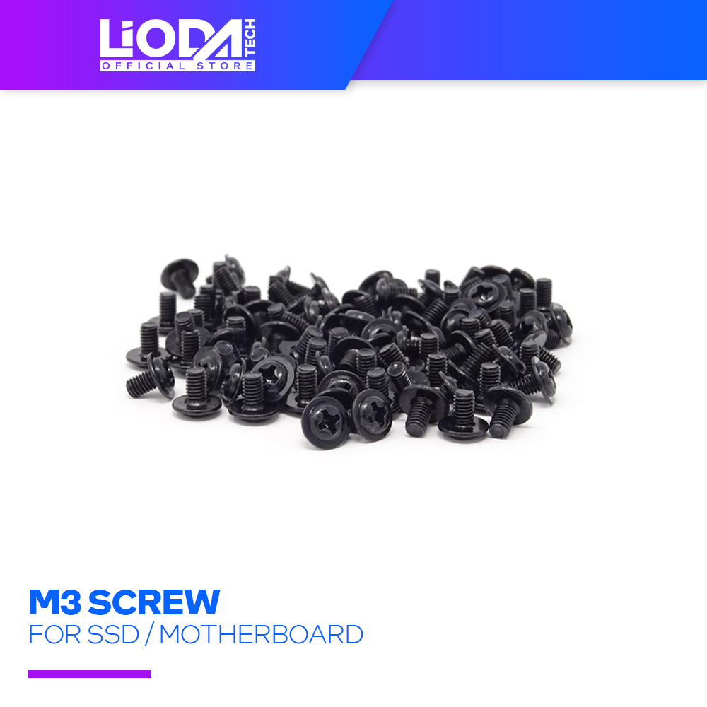 M3 PC COMPUTER SCREW FOR MOTHERBOARD | SSD | Shopee Malaysia