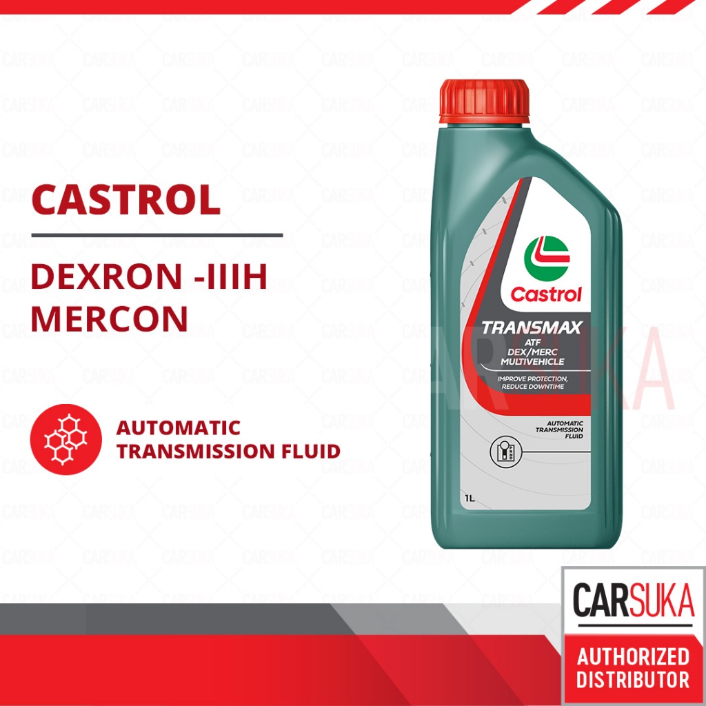 Castrol TRANSMAX ATF Dex/Merc Multivehicle Fluids (1L) | Shopee Malaysia