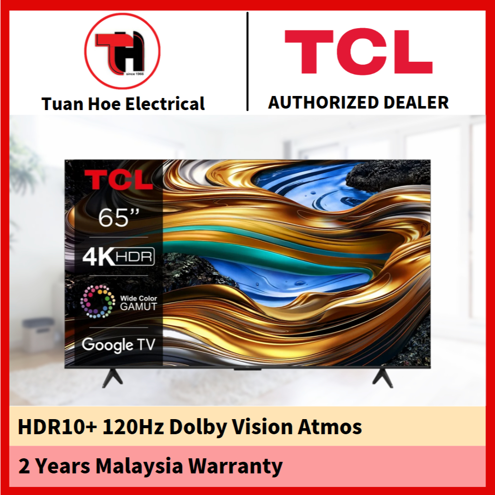 TCL 65" & 75" LED 4K UHD Google TV P755 Series | Shopee Malaysia