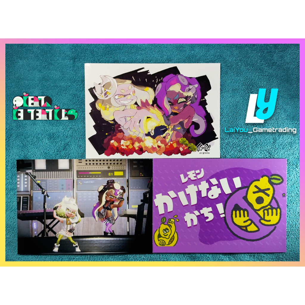 Nintendo Switch Game Splatoon 2 Off The Hook Splatfest Set [With Lemon ...