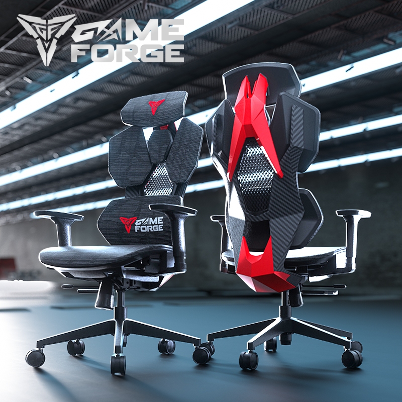 GAMEFORGE Gaming Chair Ergo Master Mesh cooling design comfortably -5 ...