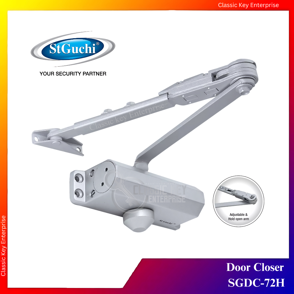 St Guchi Door Closer Model (SGDC-51 / SGDC-51H / SGDC-52 / SGDC-72H ...