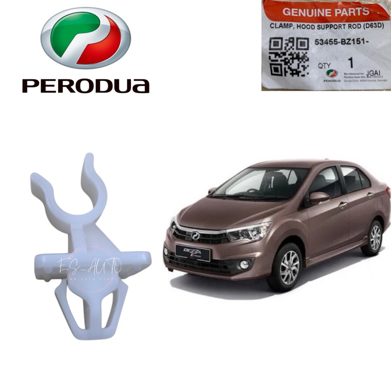 *Original Perodua Bezza Front Bonnet Stand Clip/ Hood Stand Clip Outer ...