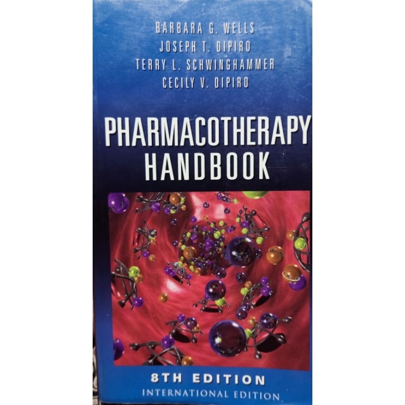 Pharmacotherapy Handbook 8th Edition (used book) | Shopee Malaysia