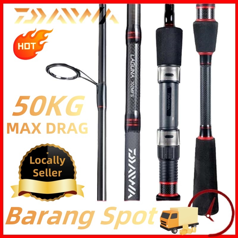 DAIWA Fishing Rod Joran Pancing Rod Udang Galah Joran Udang Pancing ...